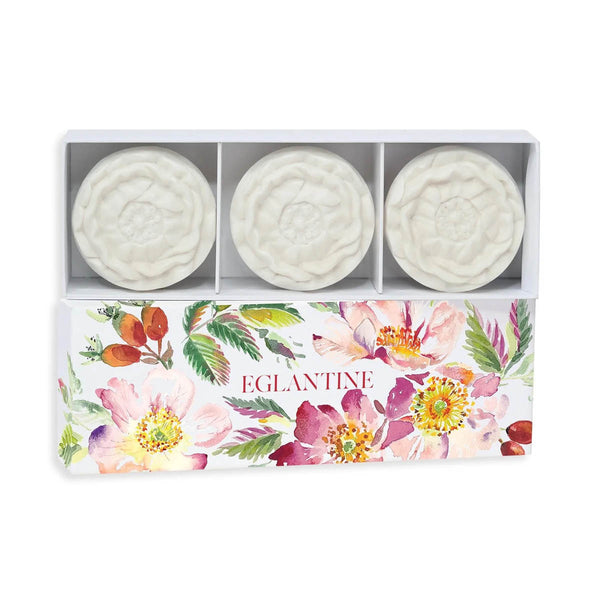 FRAGONARD EGLANTINE SOAPS BOX 3 MINI SOAP BARS – amyrisessenze